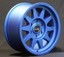 17"x9J EXTRA GRIP SATIN BLUE ZERO OFFSET set of 4 fits PRADO | eBay