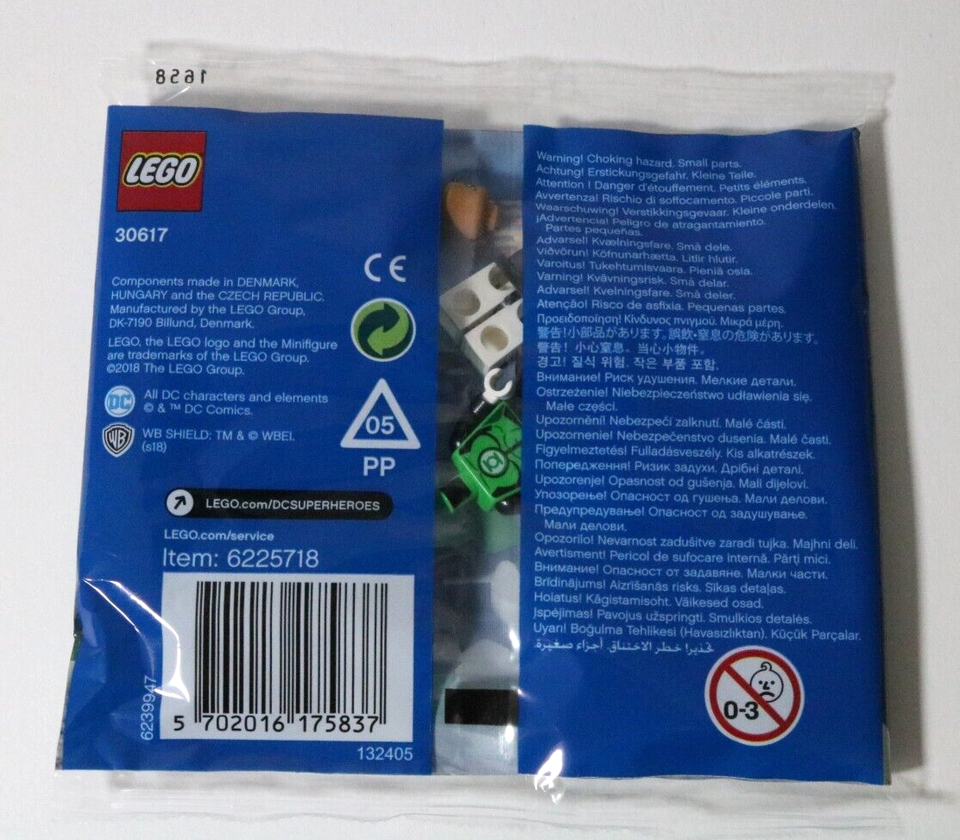 New Sealed LEGO 30617 Jessica Cruz Minifigure Polybag SDCC DC Green ...