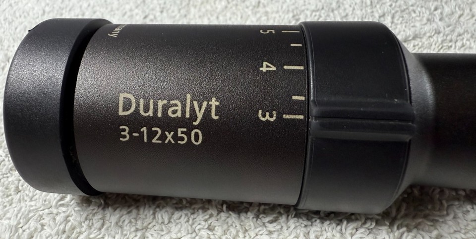 Zeiss Duralyt Scope 3-12x50 #6 Reticle - 30mm Tube - Pre-owned | eBay