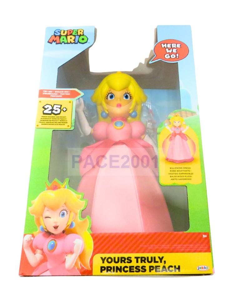 Nintendo 14 inches Yours Truly, Princess Peach with 25+ Peach Sounds | eBay