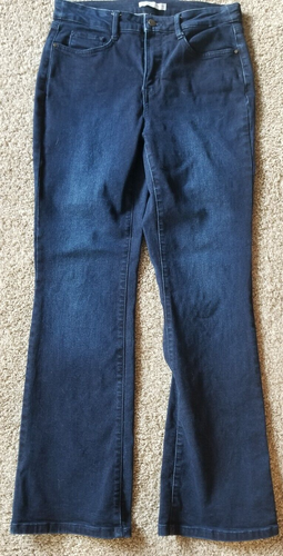Nine West Womens Bootcut Jeans Size 10 Dark Wash | eBay