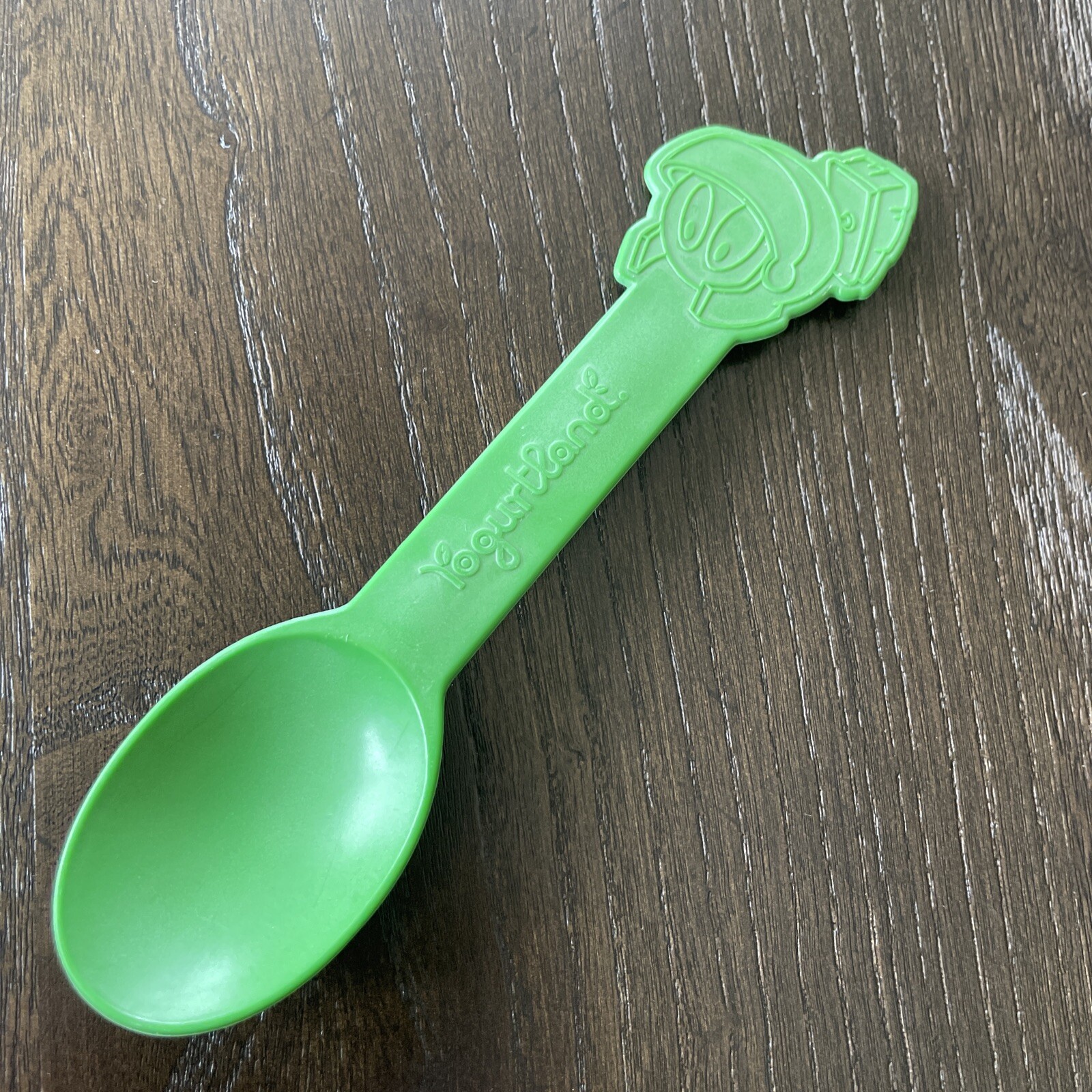 Yogurtland Warner Brothers Marvin The Martian Looney Tunes Green Spoon ...
