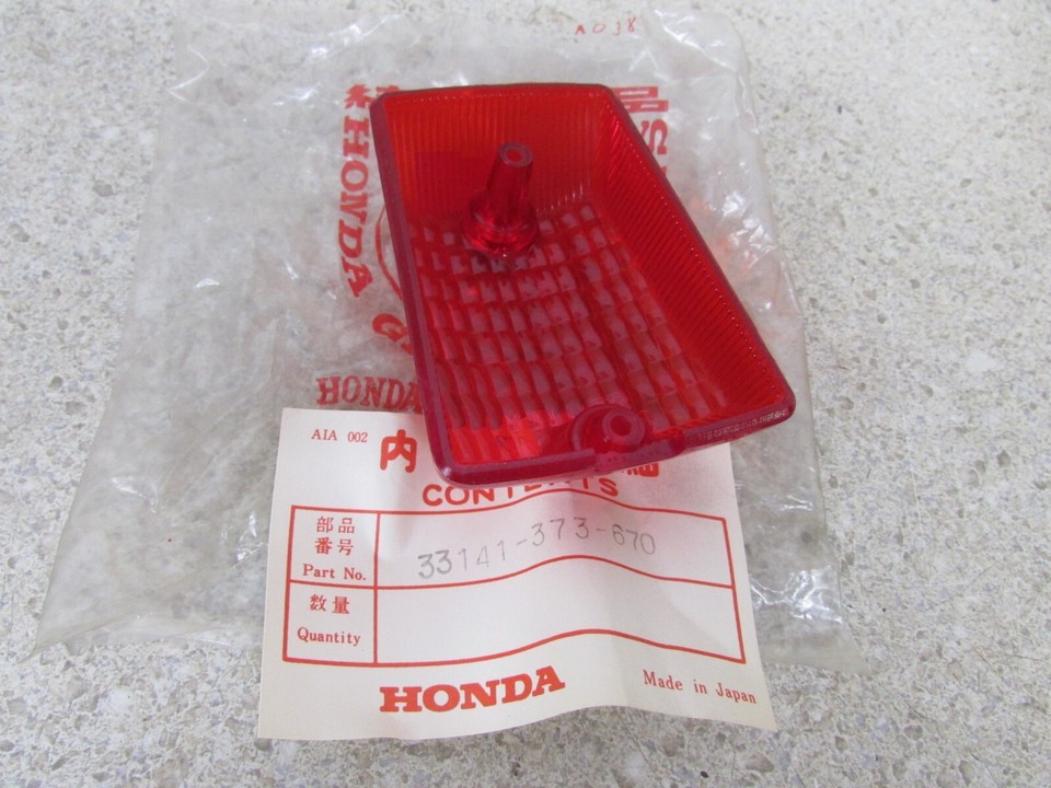 NOS HONDA MR175 MR250 TL125S TL250 XR250 XR500 OEM TAILLIGHT LENS 33141 ...