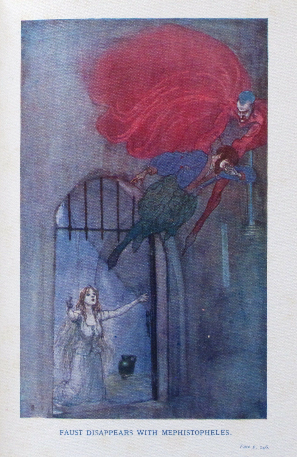 FAUST (1925) JOHANN von GOETHE, WILLY POGANY 16 ILLUSTRATIONS, 1st ...