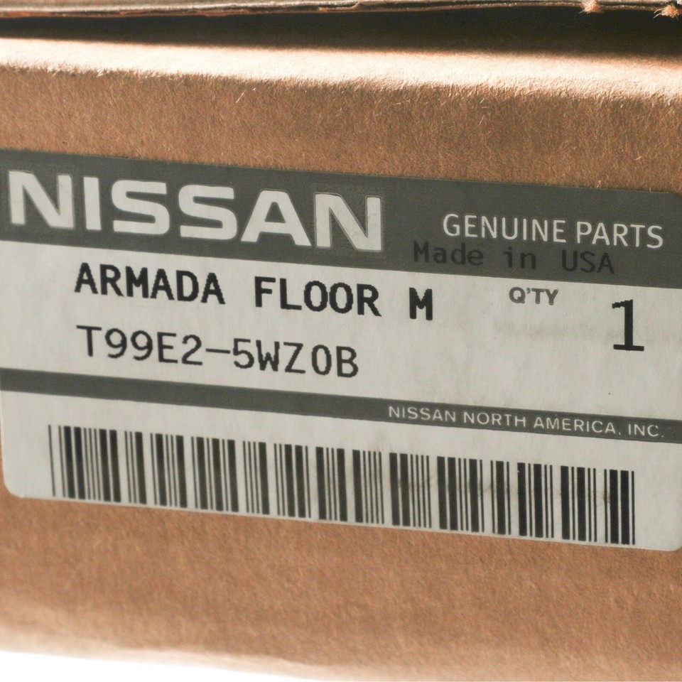 OEM NEW Genuine Nissan 2017-2018 Armada 4 Piece Carpet Floor Mats T99E2 ...