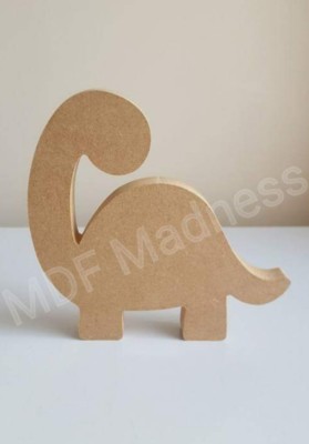 MDF CRAFT SHAPE. WOODEN DIPPY THE DINOSAUR | eBay UK