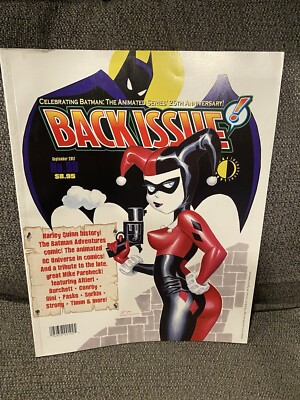 Back Issue Magazine #99 Harley Quinn Bruce Timm Cover Good Girl Art ...