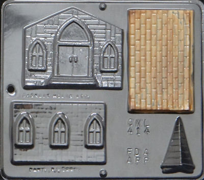 Church Assembly Religious Chocolate Candy Mold 414 NEW | eBay