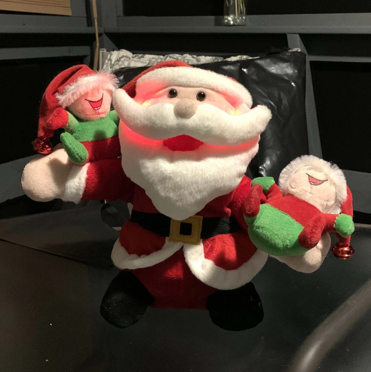 Animated Santa And Elves