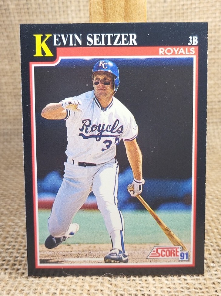 1991 Score Kevin Seitzer Baseball Card #279 Royals FREE S&H | eBay