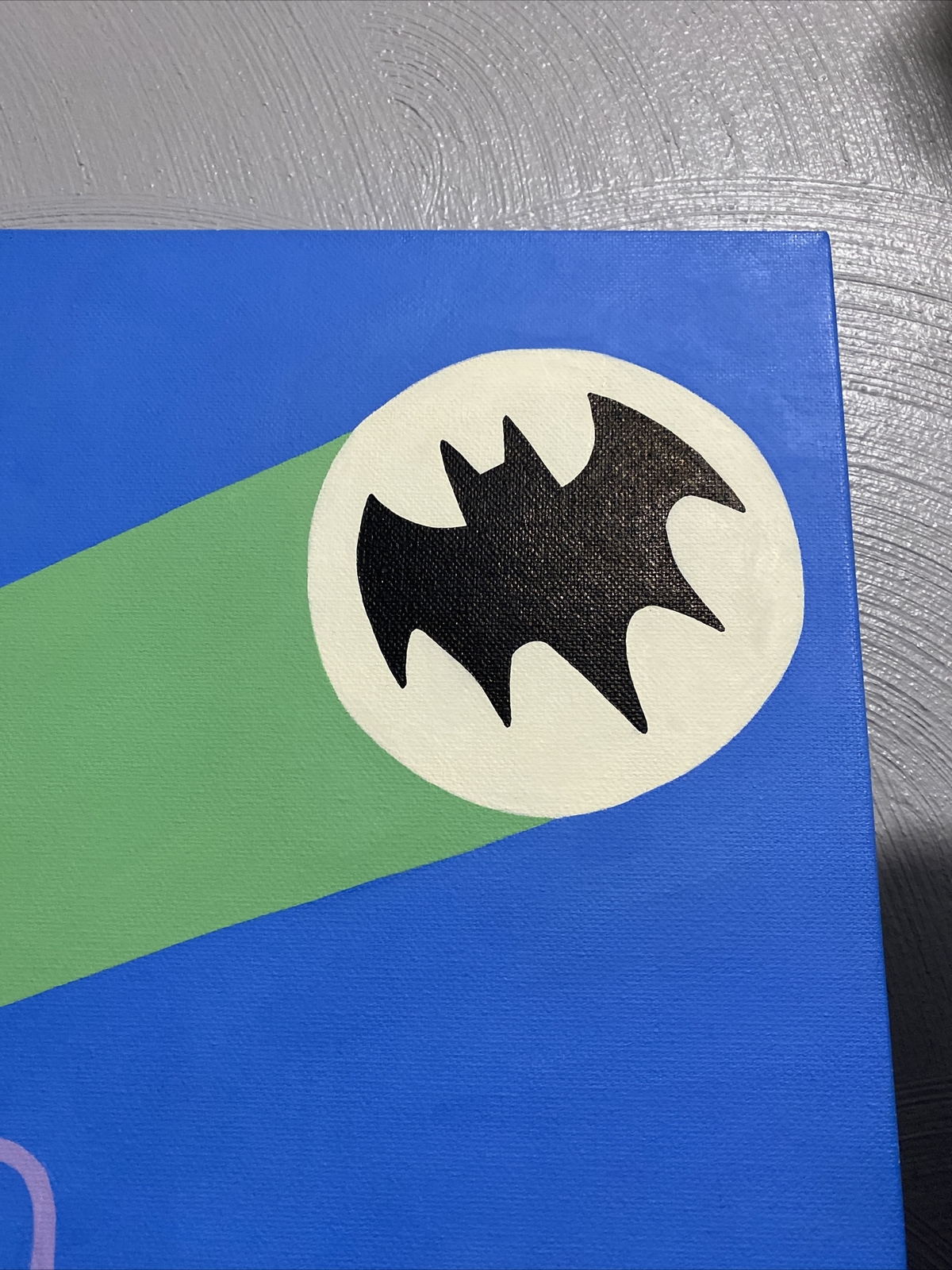 Adam West Batman Hand painted Acrylic On Canvas 24x24 | eBay