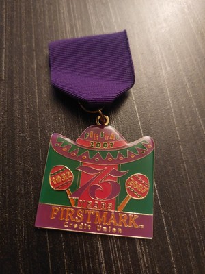 Firstmark Credit Union 75 Year Comemerative Pin 2007 Fiesta Pin | eBay
