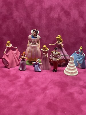 disney princess pvc figure lot (9 figures) | eBay
