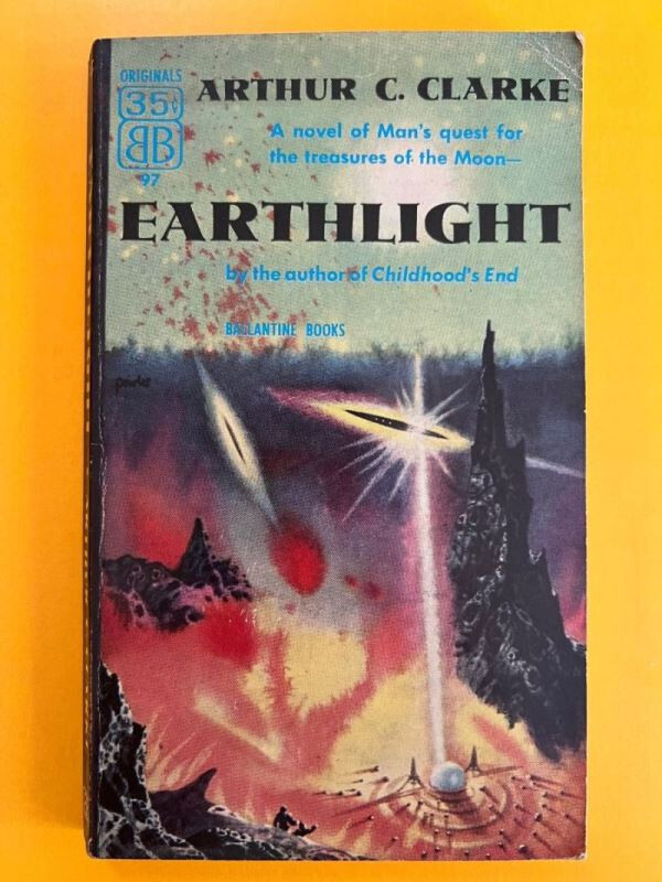 Ballantine #97 Earthlight VG/F Arthur C Clarke 1st Print Paperback PB ...