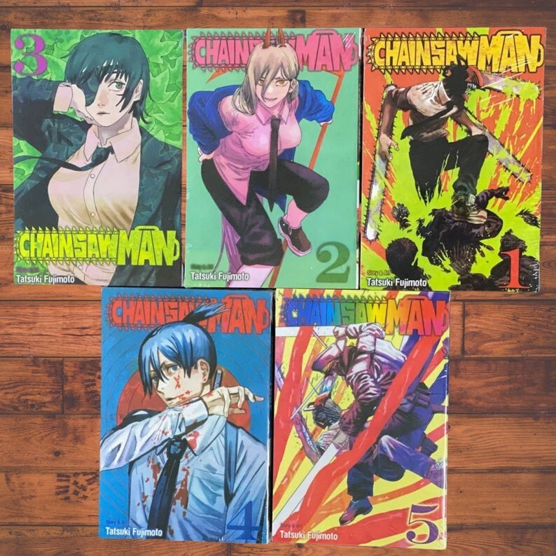 Full Set! Chainsaw Man Manga Volume 1-16 English Version Comic DHL ...