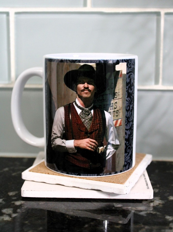Tombstone Val Kilmer Photo Custom Coffee Mug 11oz Movie Gift | eBay