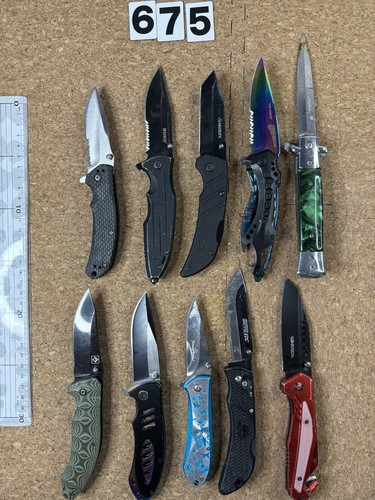 10 Assorted Knives- Lot #675 | eBay