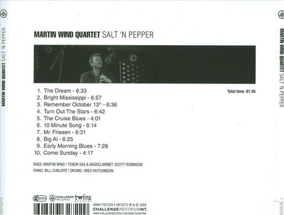 MARTIN WIND SALT 'N PEPPER NEW CD 608917327229| eBay