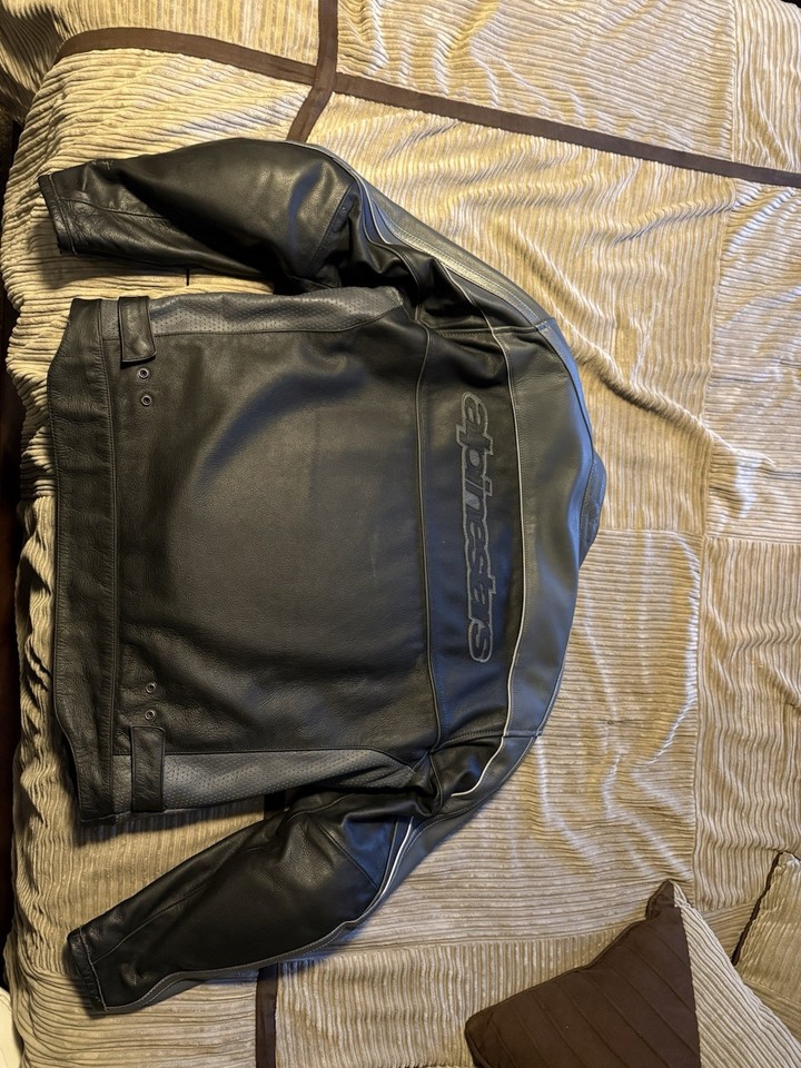 Alpinestars XL Leather Sport Bike Motorcycle Jacket | eBay UK