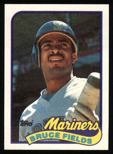 1989 Topps #556 Bruce Fields Mariners 8 - NM/MT | eBay