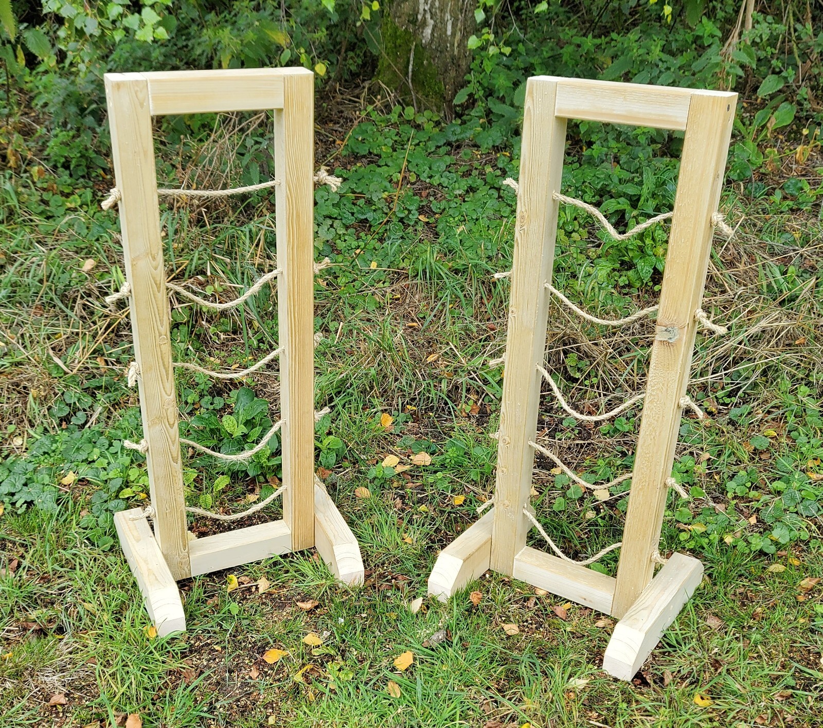 Wooden Gutter Stands - EYFS, LOTC, Outdoor Play, Water Play, Sensory ...