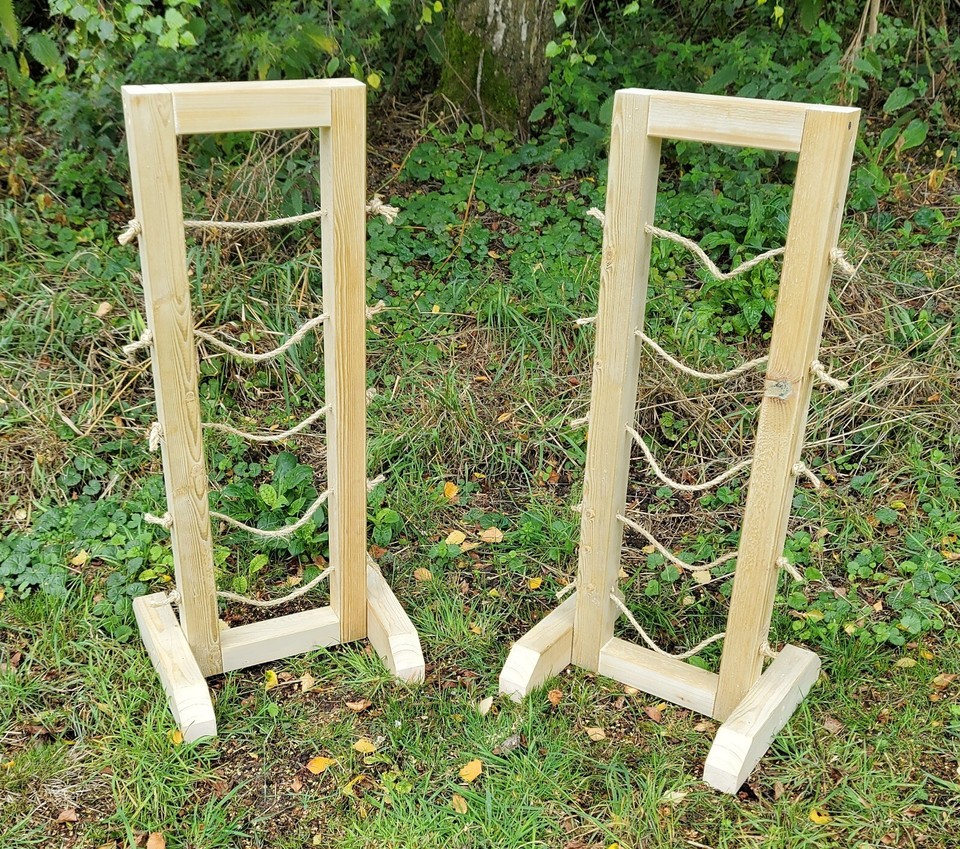 Wooden Gutter Stands - EYFS, LOTC, Outdoor Play, Water Play, Sensory ...