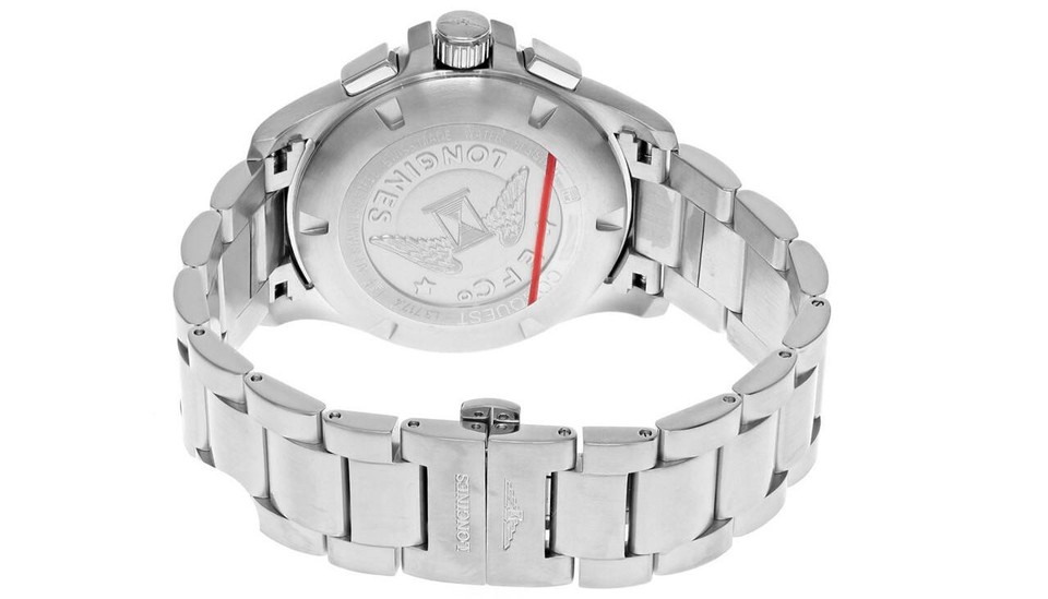 Longines V.H.P. Chronograph 42mm Men's Watch L3.717.4.96.6 / L37174966 ...