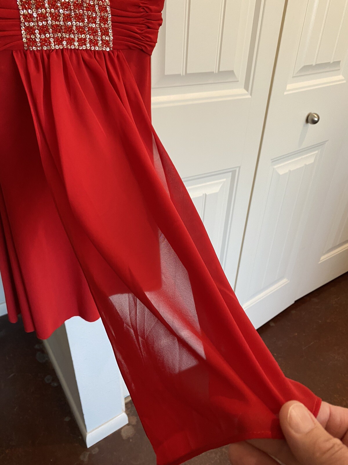 Vintage Fredricks Of Hollywood Red Dress - Gem