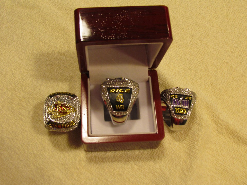 KC Chiefs 2024 Super Bowl Ring Patrick Mahomes US Distributor | eBay