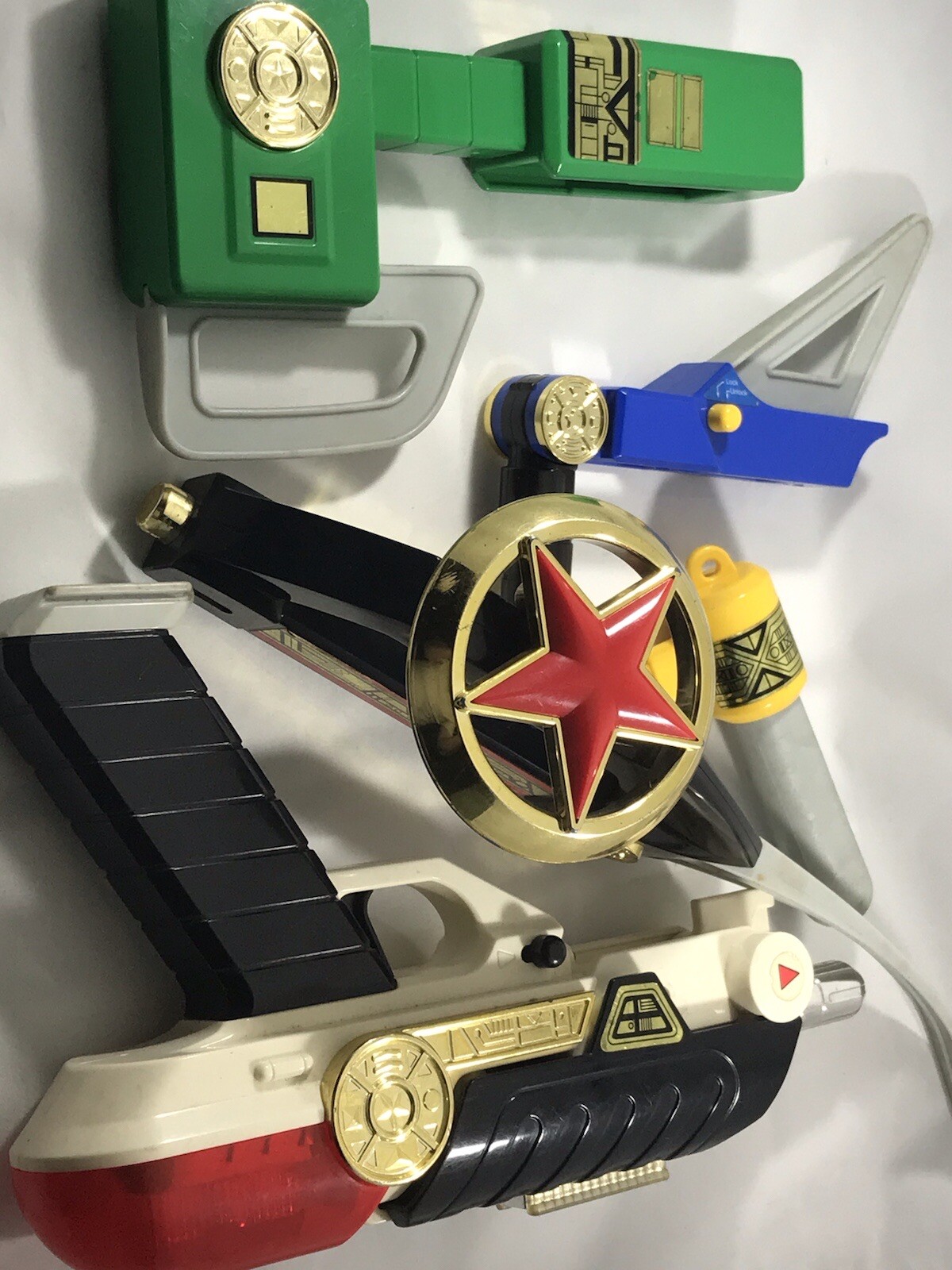 Power Rangers Zeo Weapons - Zeo Baster For Parts or Repair Mighty ...
