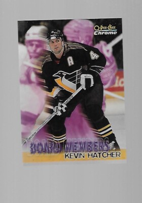 1998-99 Kevin Hatcher, O-Pee-Chee Chrome, Board Members, Refractor | eBay