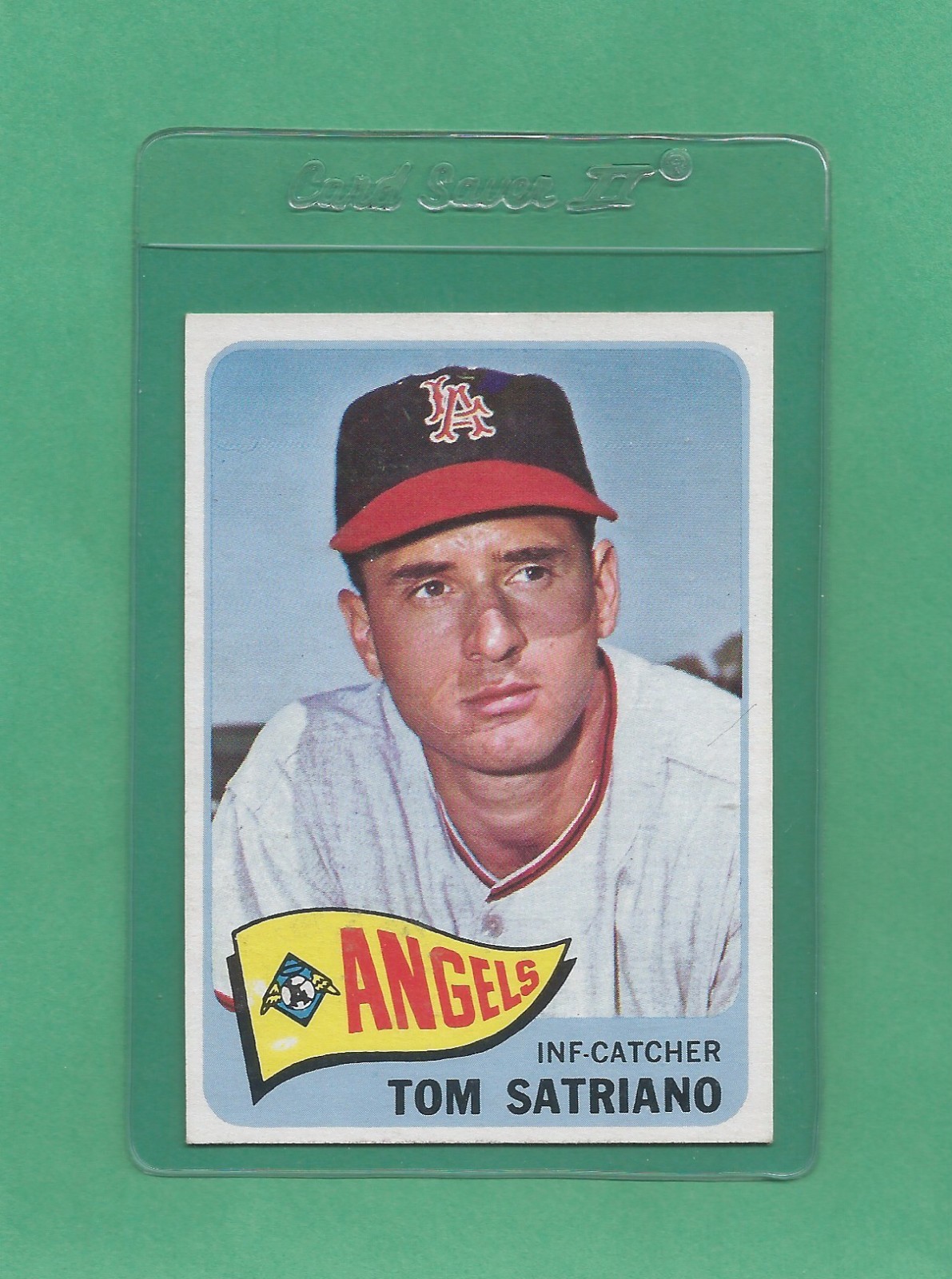 1965 Topps Los Angeles Angels Tom Satriano # 124 NM-MT Tough Lo Pop ...