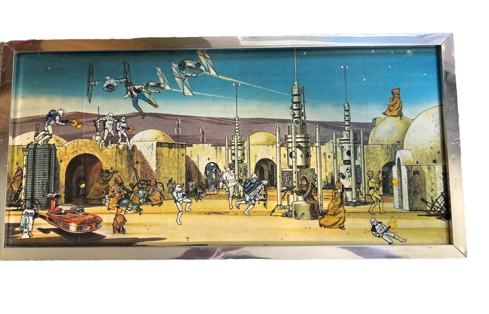 1977 Star Wars Posters Framed Vintage by Letraset | eBay