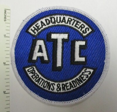 US AIR FORCE TRAINING COMMAND ATC HQ OPERATIONS & READINESS PATCH ...