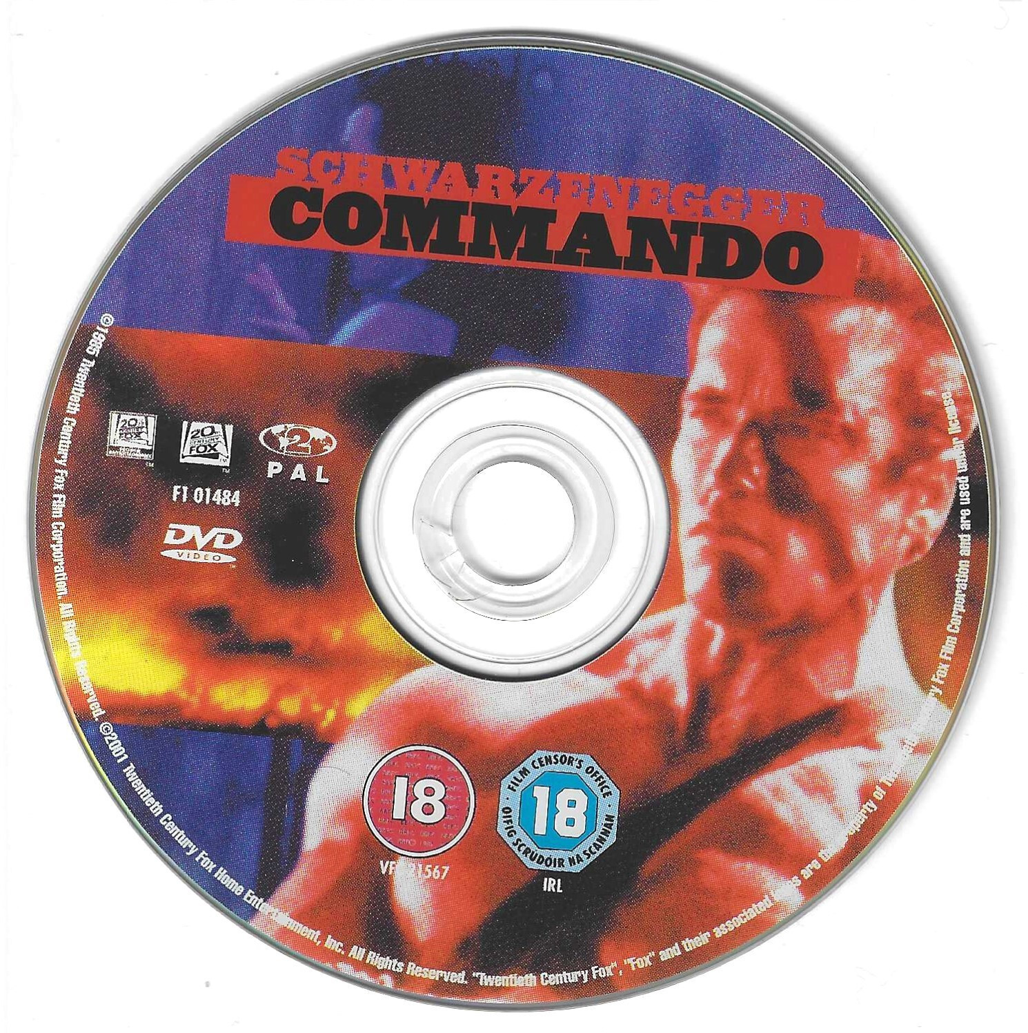 Commando (DVD, 1985) - Arnold Schwarzenegger - DVD only | eBay
