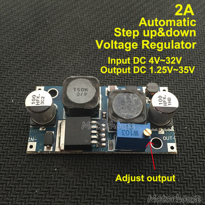 Automatic Mini Step up down Module 3.3V 5V 6V 9V 12V 24V Voltage ...