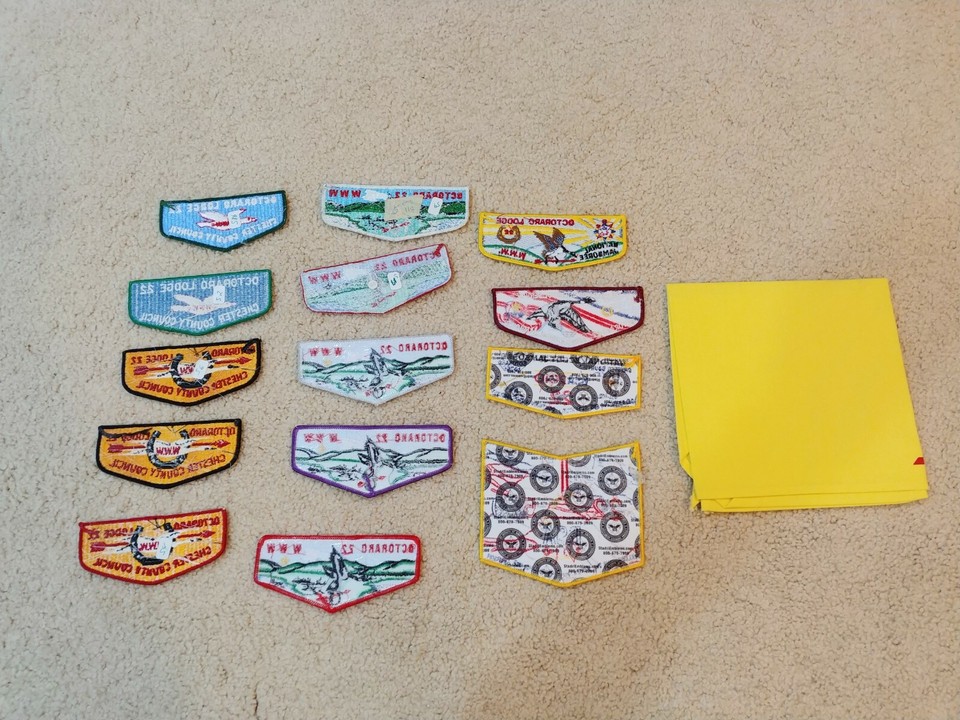 Lodge 022 Octoraro OA Flap Order of the Arrow Boy Scouts BSA | eBay