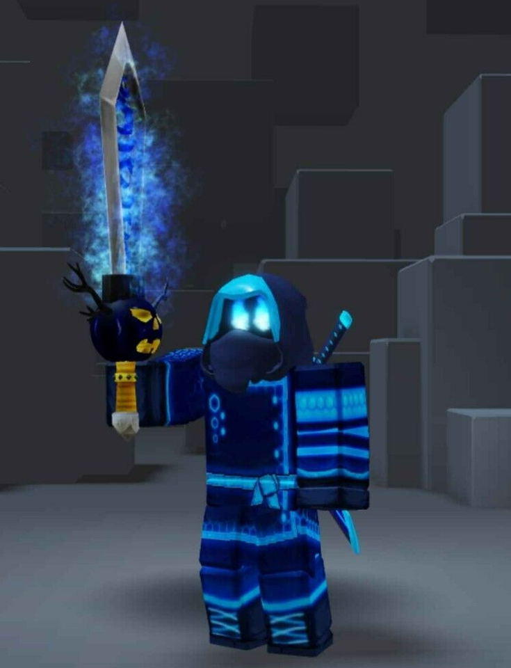 ROBL0X RARE Particle Sword Toy Code Blade of the Dusekkar *Sent In ...