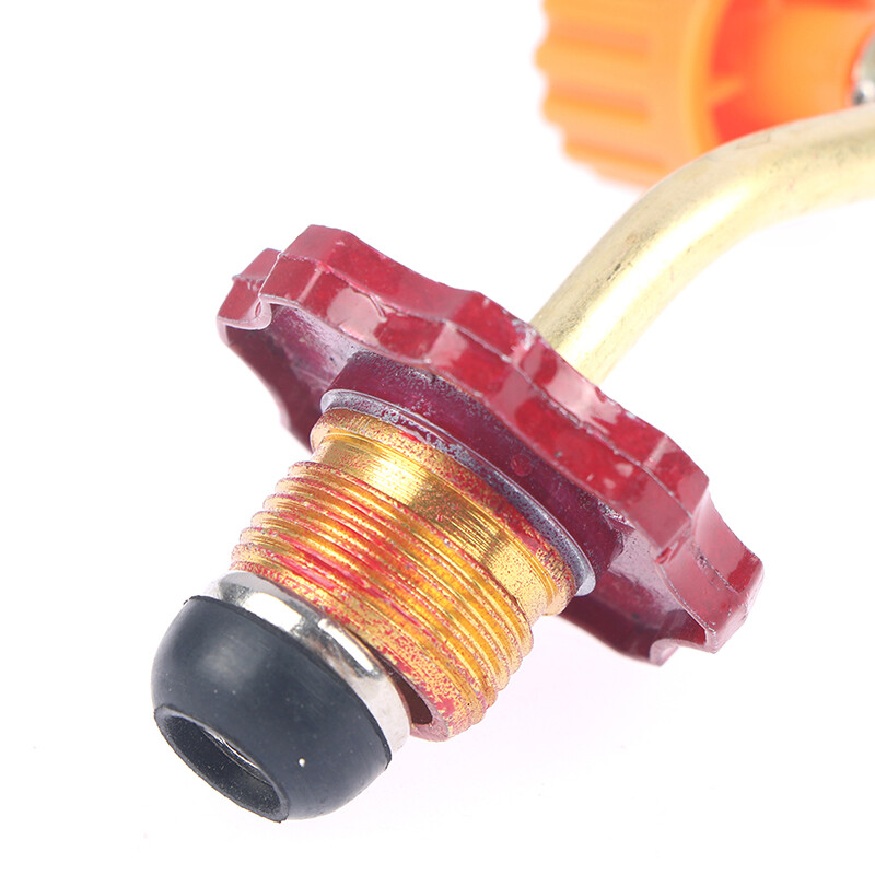 Butane Gas Cylinder Fuel Tank Filler Adapter Charging Inflatable Valve ...