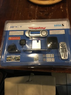Sirius Xact Replay With Car And Home Kits 840521008037| eBay