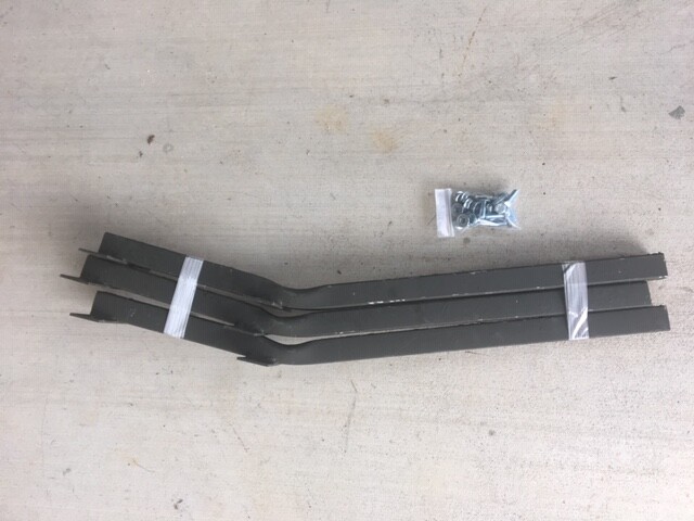 Galvanized Bolt on Barrel Stub Leg Brackets Mounting Kit Deer Feeder ...