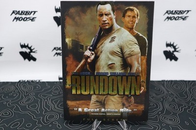 The Rundown DVD 2003 Full Screen The Rock Seann William Scott | eBay