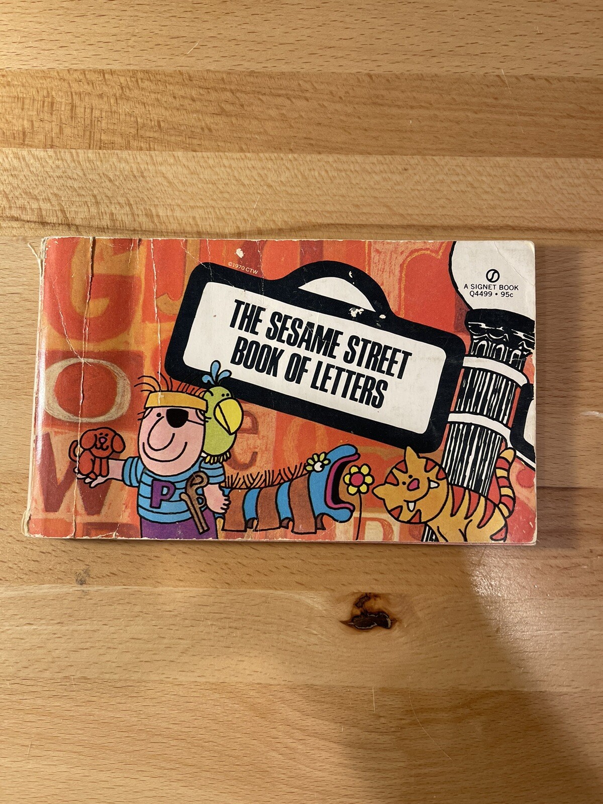 The Sesame Street Book Of Letters 1971 Vintage Book Pre Owned | eBay