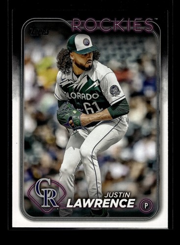 2024 Topps Series 1 #259 Justin Lawrence (NM+)(BAS) | eBay