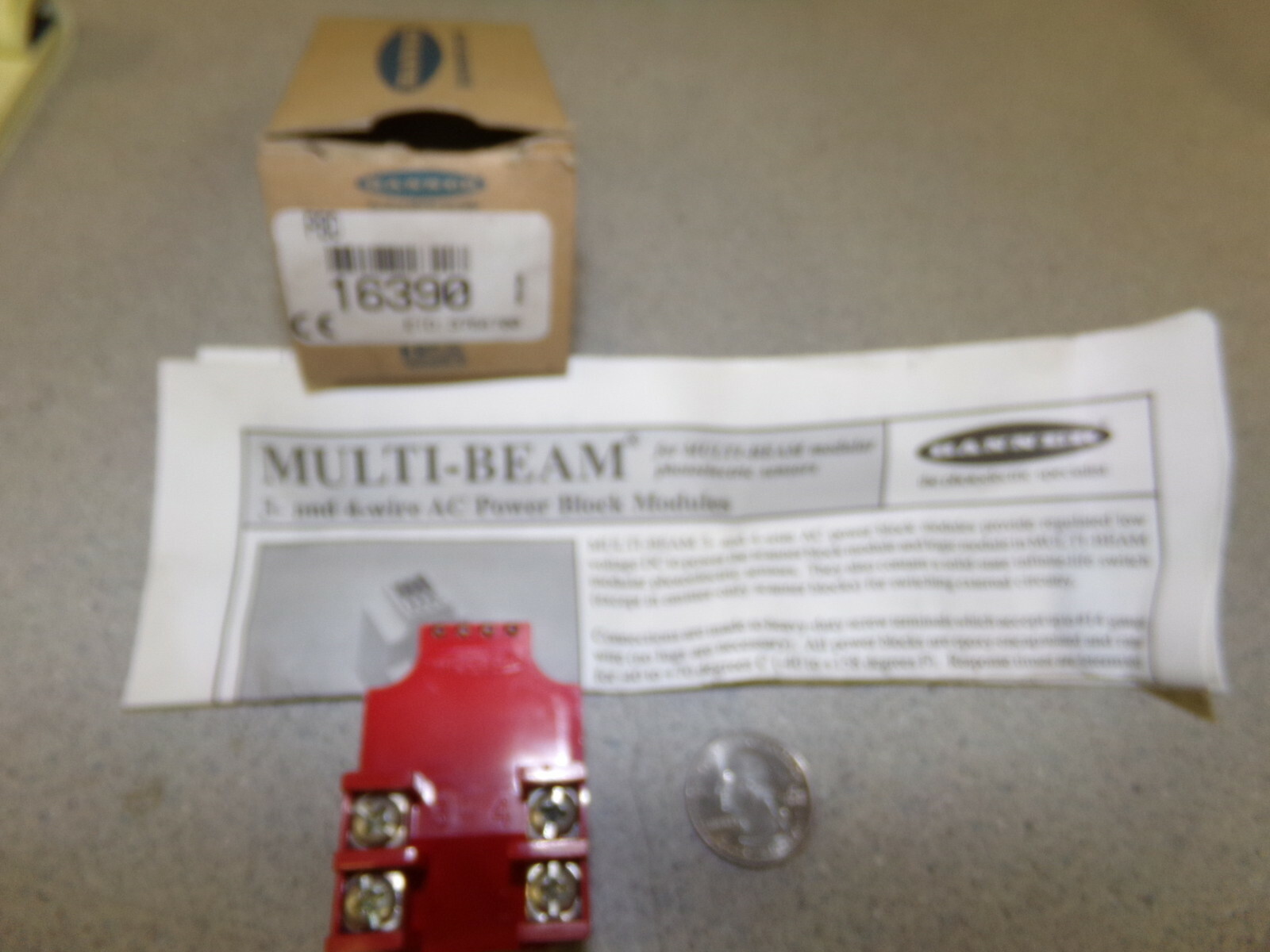 NEW Banner 16390 3-4 Wire AC Power Block Modules *FREE SHIPPING* | eBay