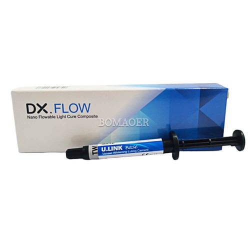 Dental Light curing Flowable Composite Resin U.LINK BASE DC&LC luting ...