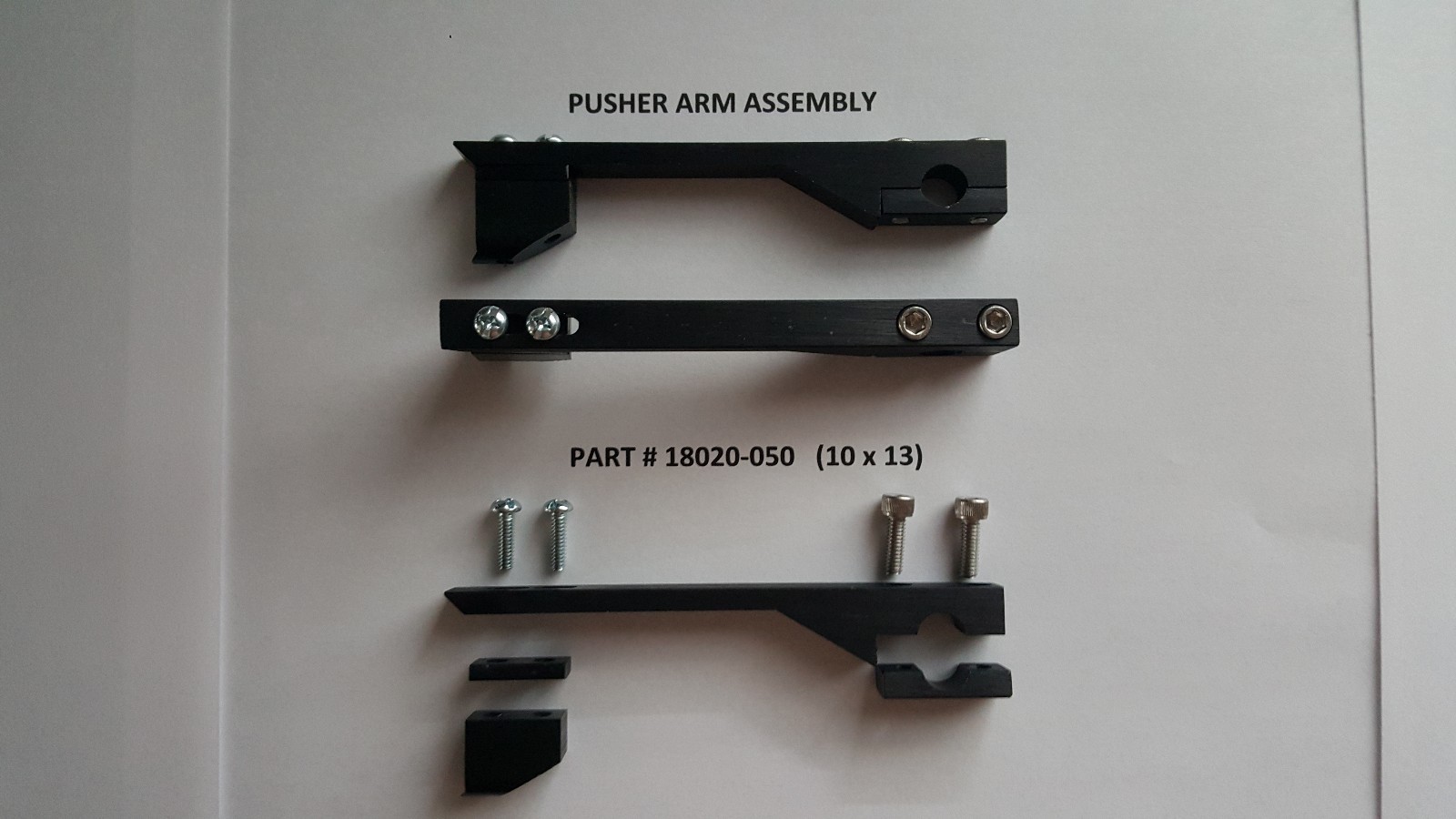 Pitney Bowes PB Flowmaster 18020-050 (10X13) Pusher Arm Assembly QTY-1 ...