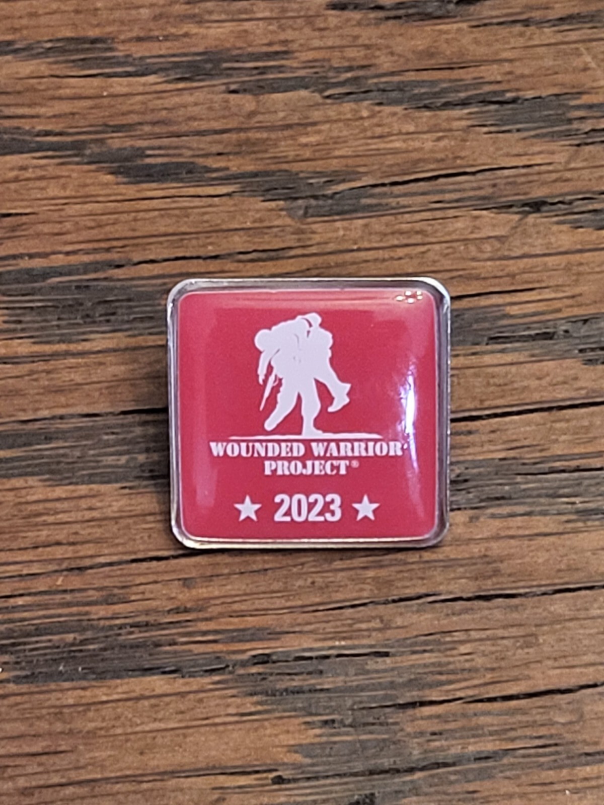 Wounded Warrior Project Red Lapel Pin 2023 Brand New LOT D1C9 | eBay