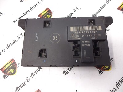 Control Module Door Mercedes-Benz C W203 2038201385 TEMIC 351307 | eBay