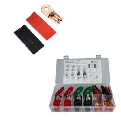 2 Pair Quick Connector Cable Clamp Clip Kit Battery Cable Terminal For ...